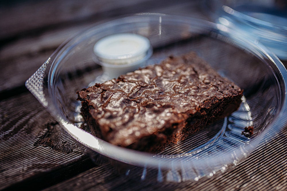 Triple Choc Brownie | Houston's Barbecue